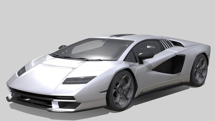 Countach 3D models - Sketchfab