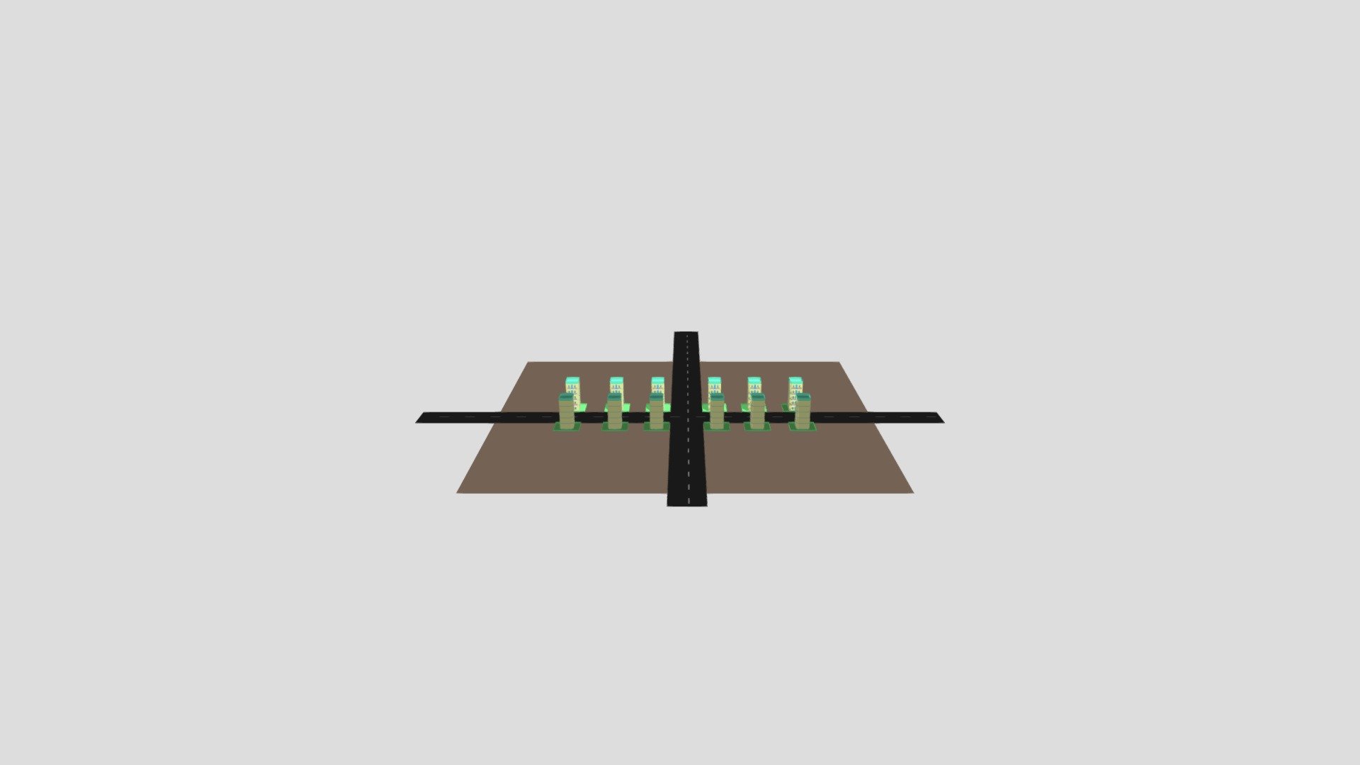 simple cartoon city animation - Download Free 3D model by mauzin3d ...