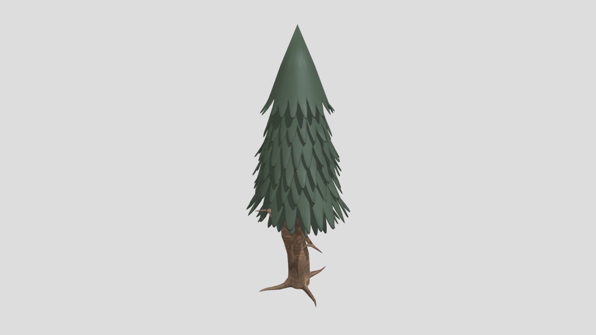 pine tree 2 - 3D model by jen0502 [2241c21] - Sketchfab