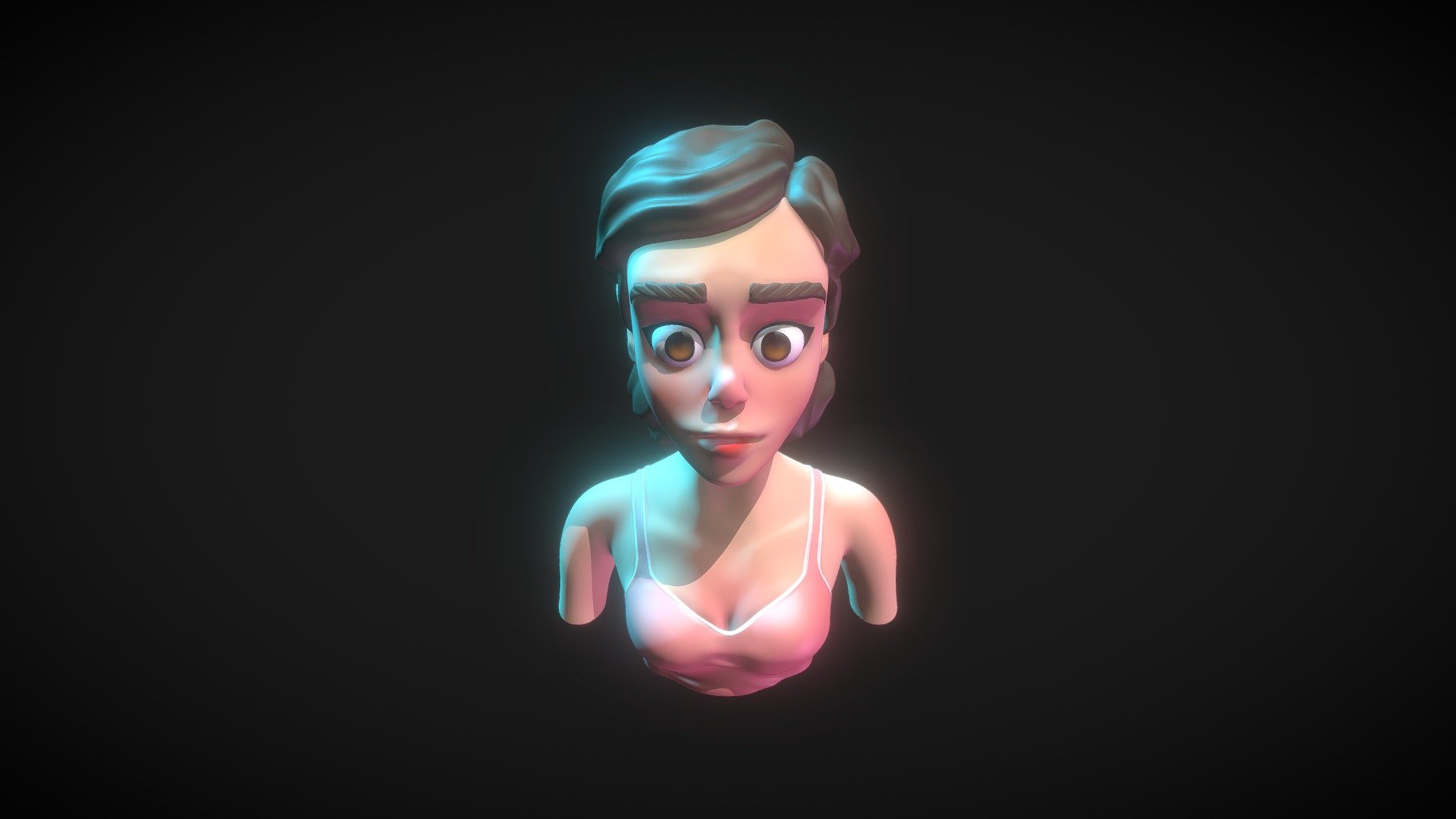 First model 3D - 3D model by ilustrapedror [2241e34] - Sketchfab