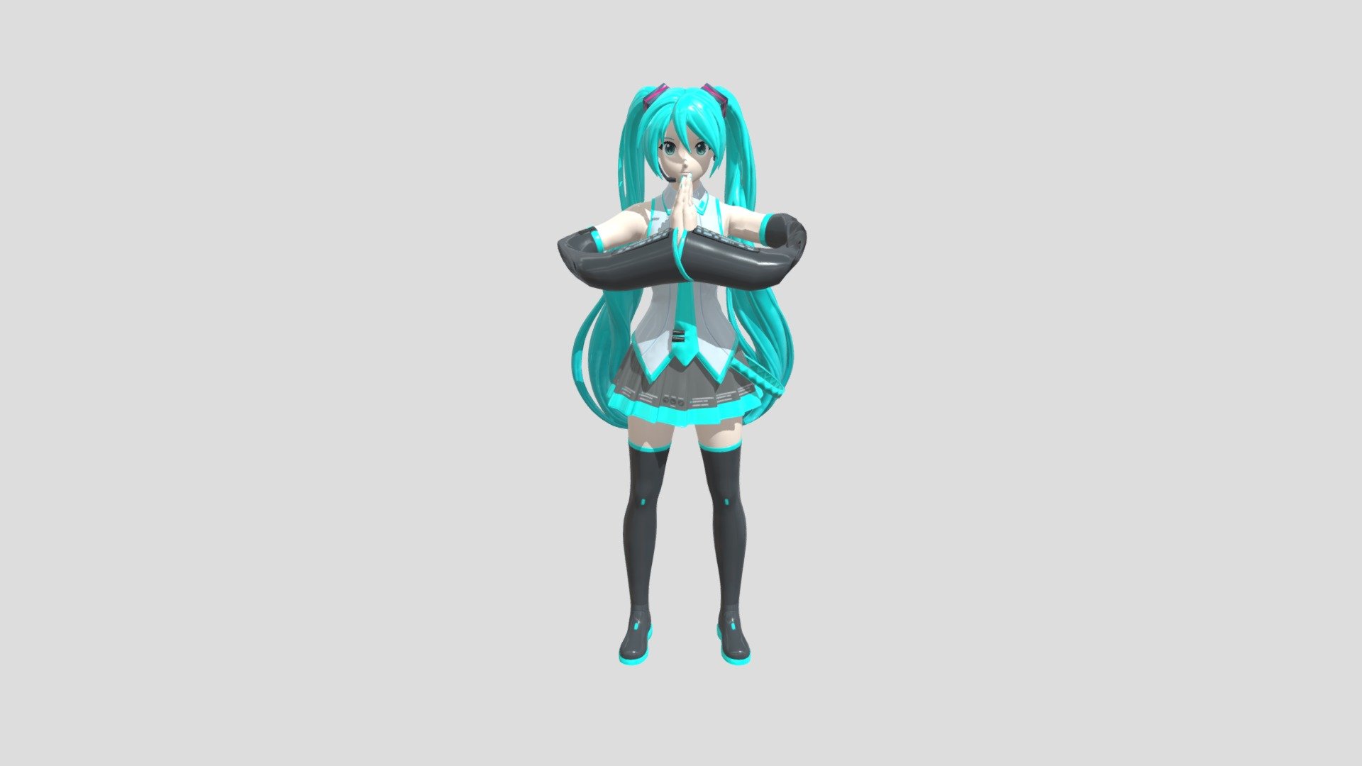 Miku Fortnite praying - Download Free 3D model by XxDeafYesxx [2241ef5 ...
