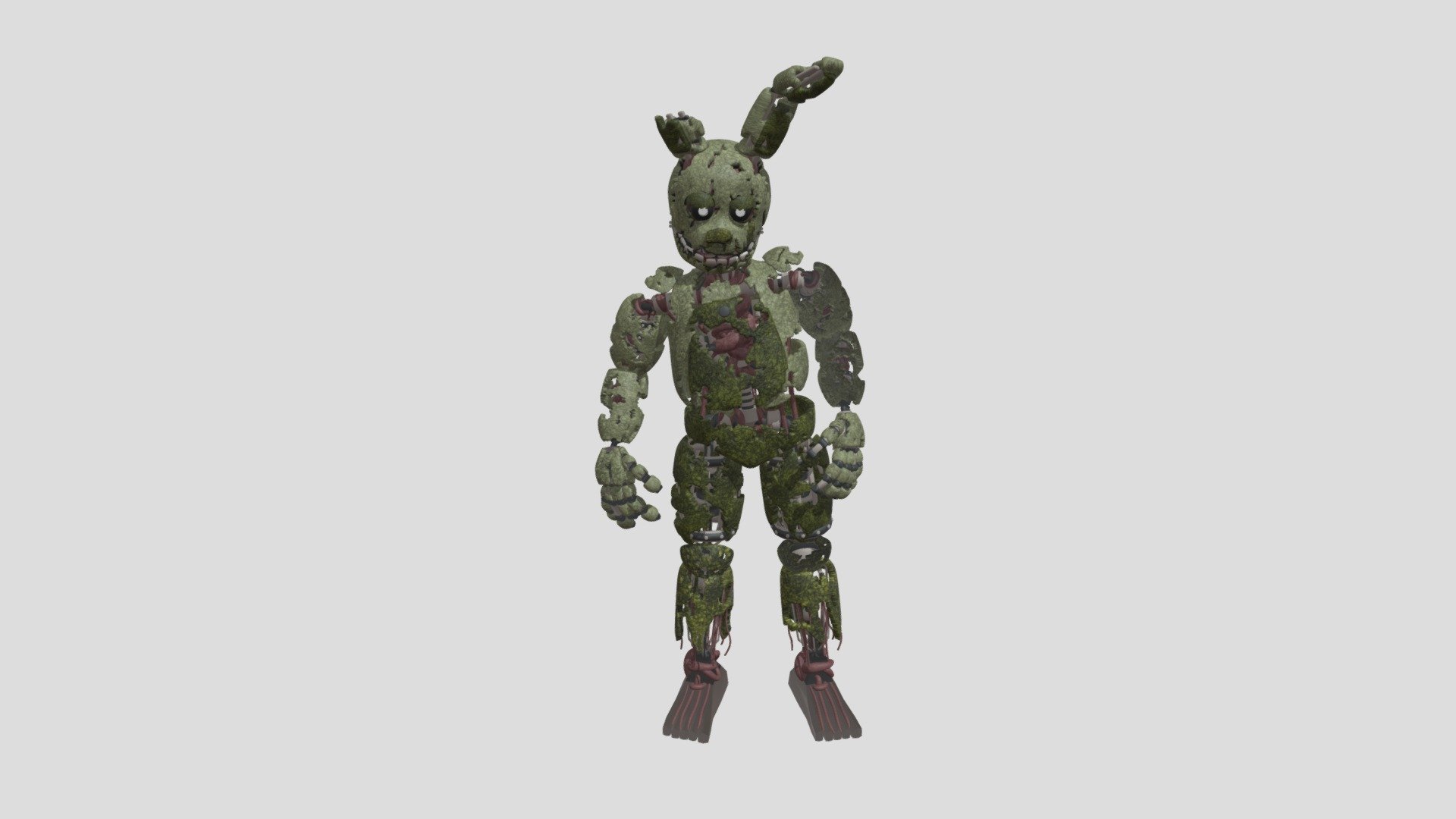 Springtrap - Download Free 3D model by Freddy_Fazbear (@LBSCR_E2_No.100 ...