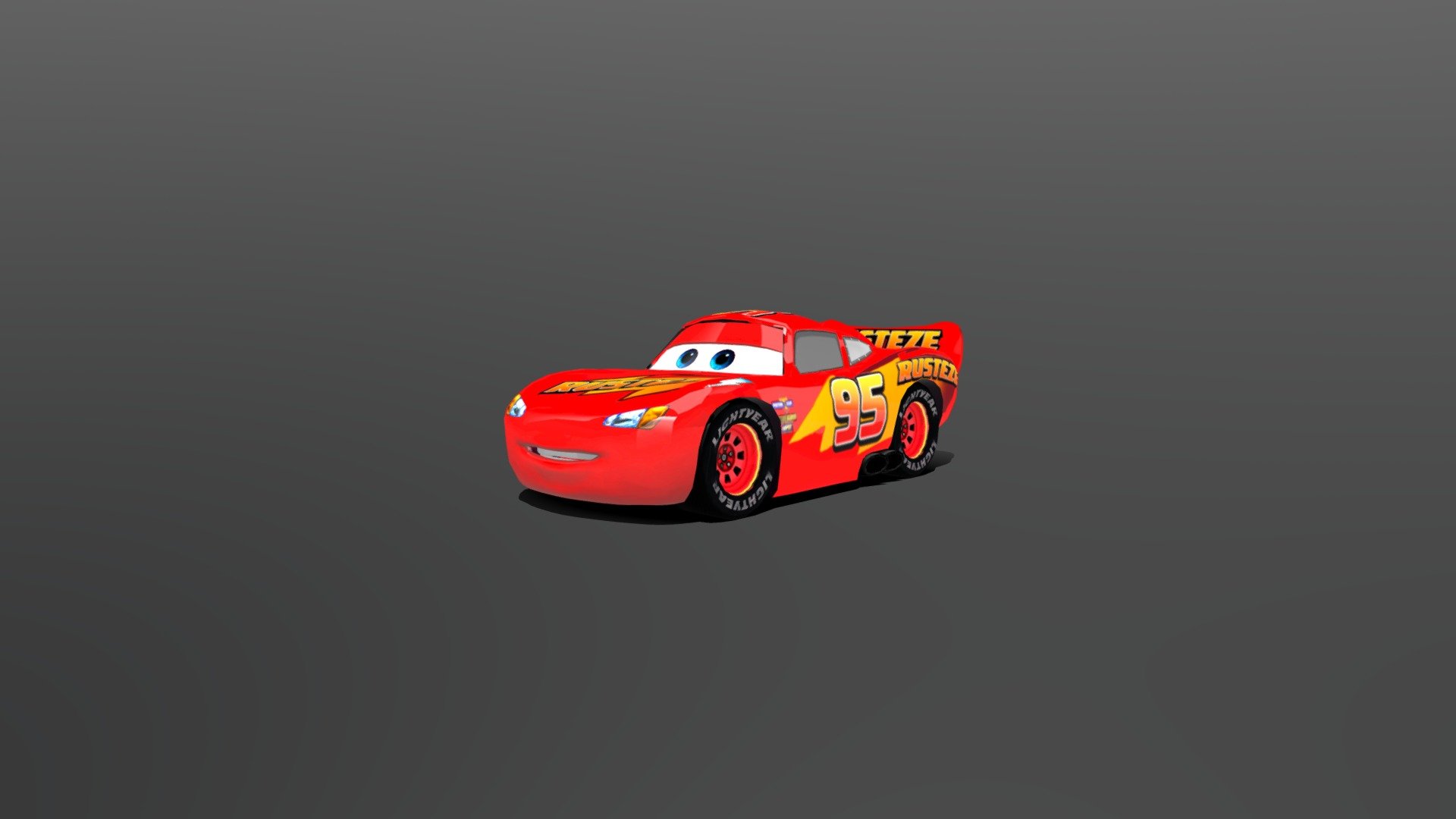 Cars Fast As Lightning - Rusteze McQueen Cars 3 - Download Free 3D ...