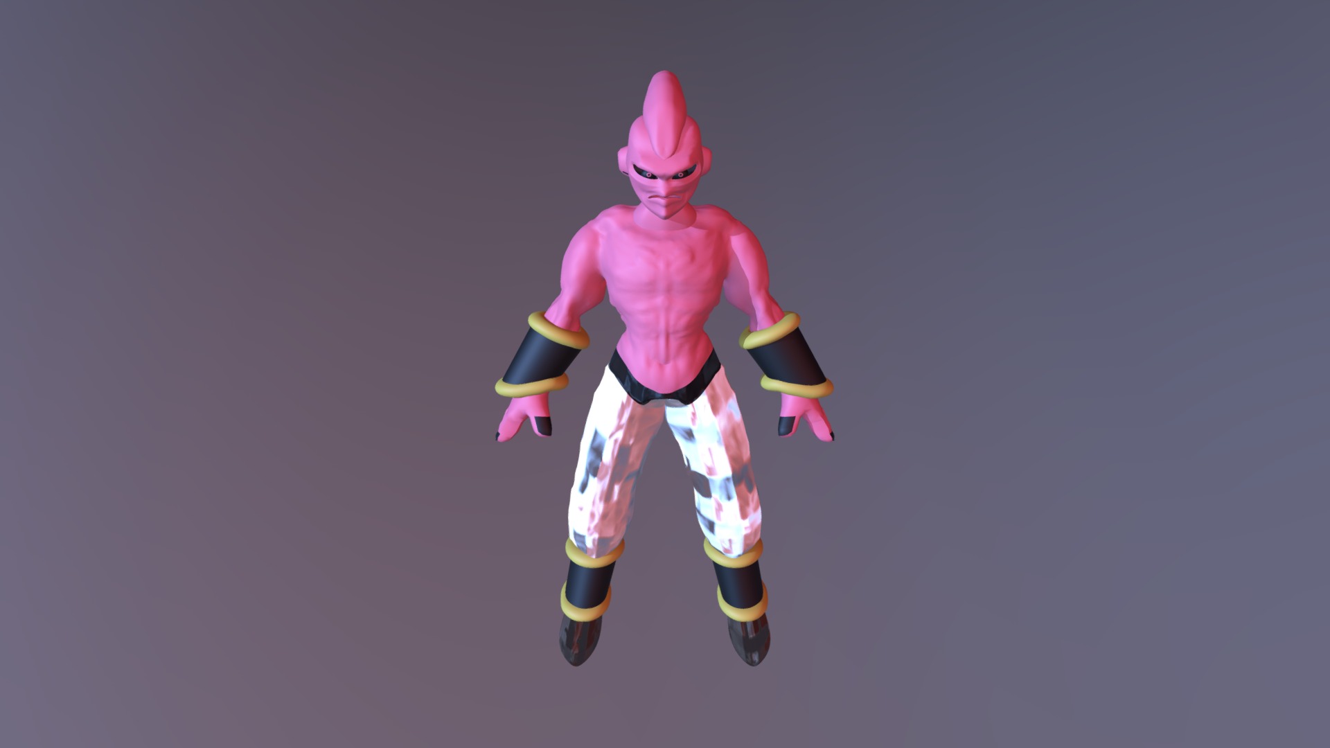 Kid Buu - 3D model by Cyttorax [2246d24] - Sketchfab