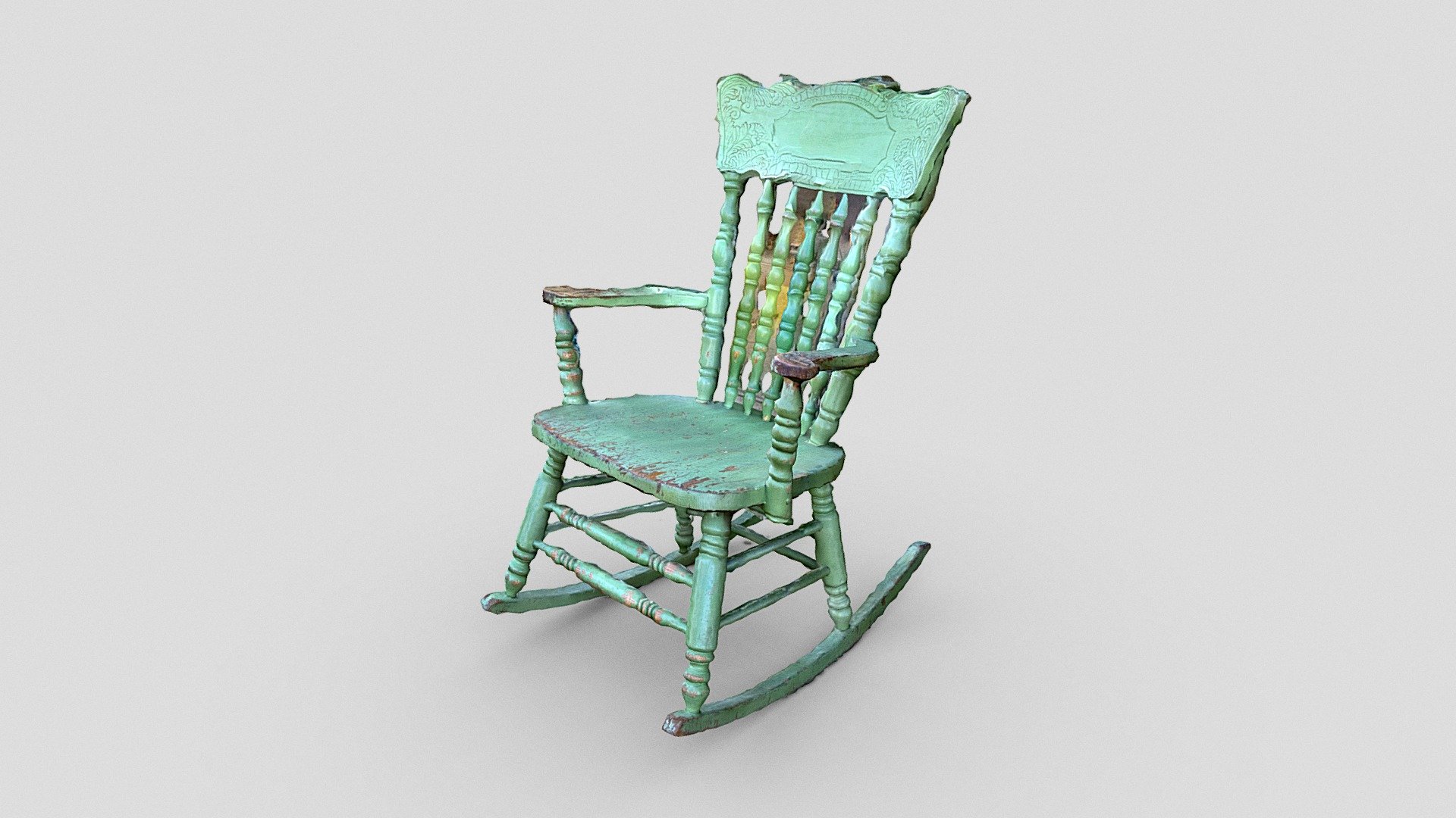 Day 334: Rocking Chair - Download Free 3D model by Emm (@edemaistre ...