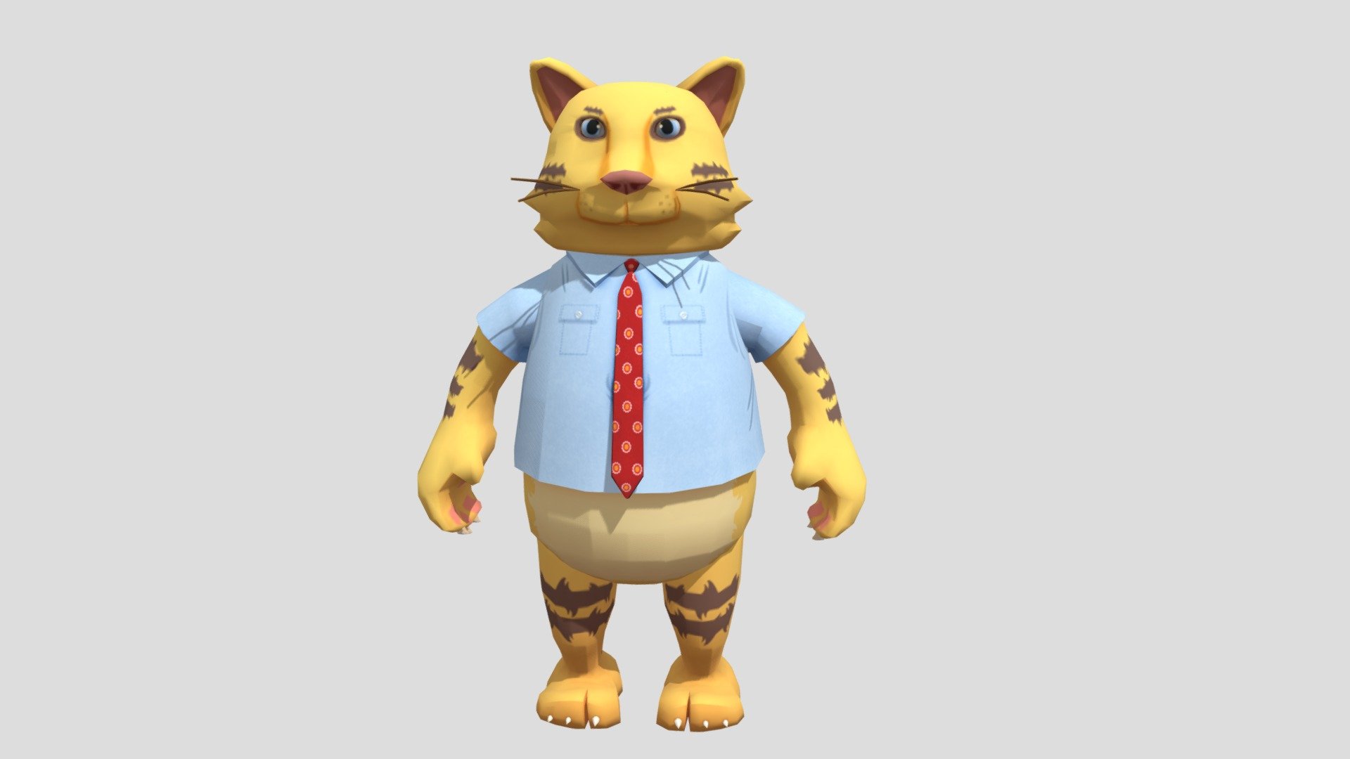 Blue Collar Cat ROBLOX - Download Free 3D model by LEON elenaisakova248 ...