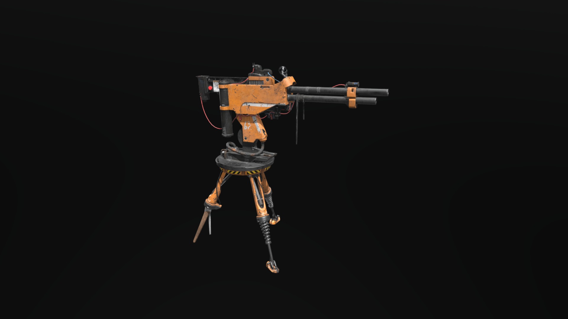 Sentry Turret - 3D model by Derzo [2249951] - Sketchfab