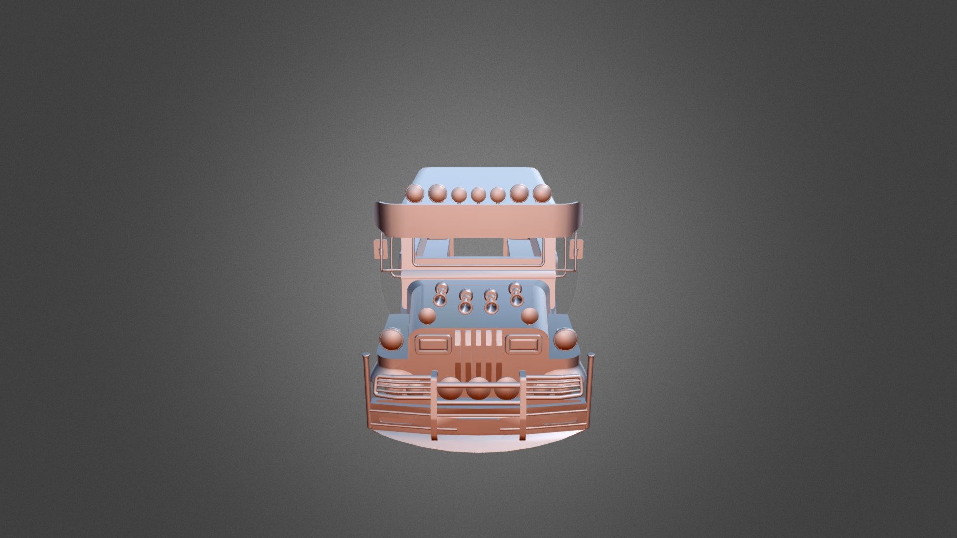 Jeepney Model - 3D model by Soft_Shadows [2249fdd] - Sketchfab