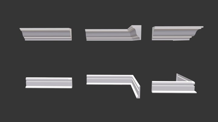 Baseboard 3D models - Sketchfab