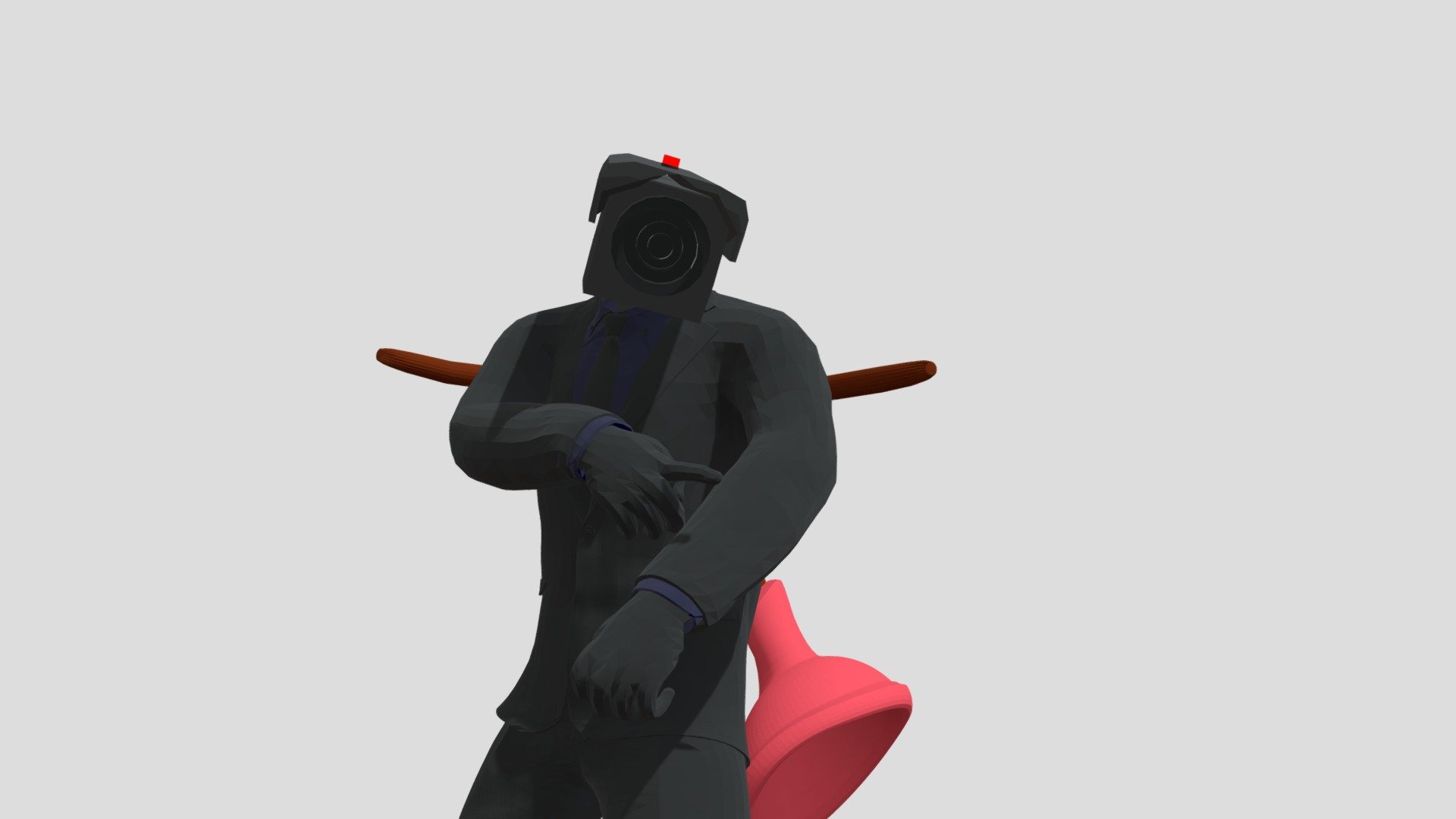 Plunger Camera Man - Download Free 3D model by YourBoy (@YbTg) [224c3af ...