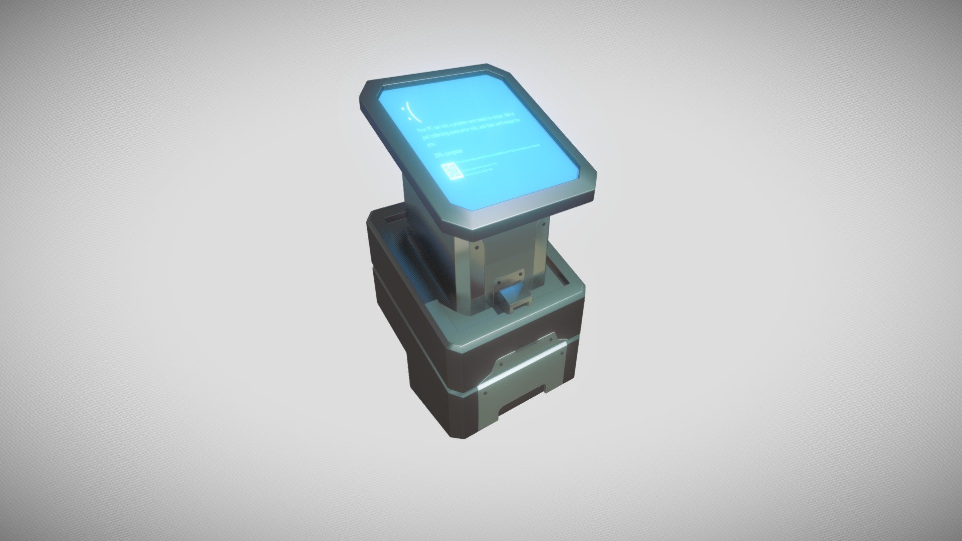 Terminal - 3D model by Kometan [224e345] - Sketchfab