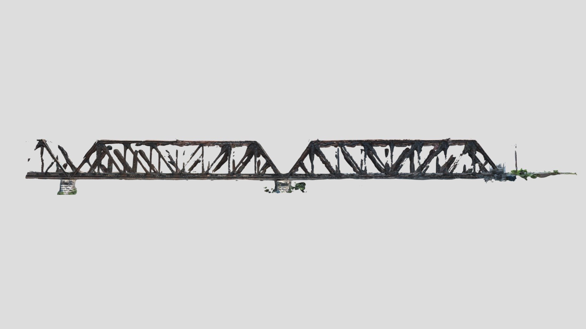 Section 1 of the Chief William Commanda Bridge - 3D model by Hannah ...