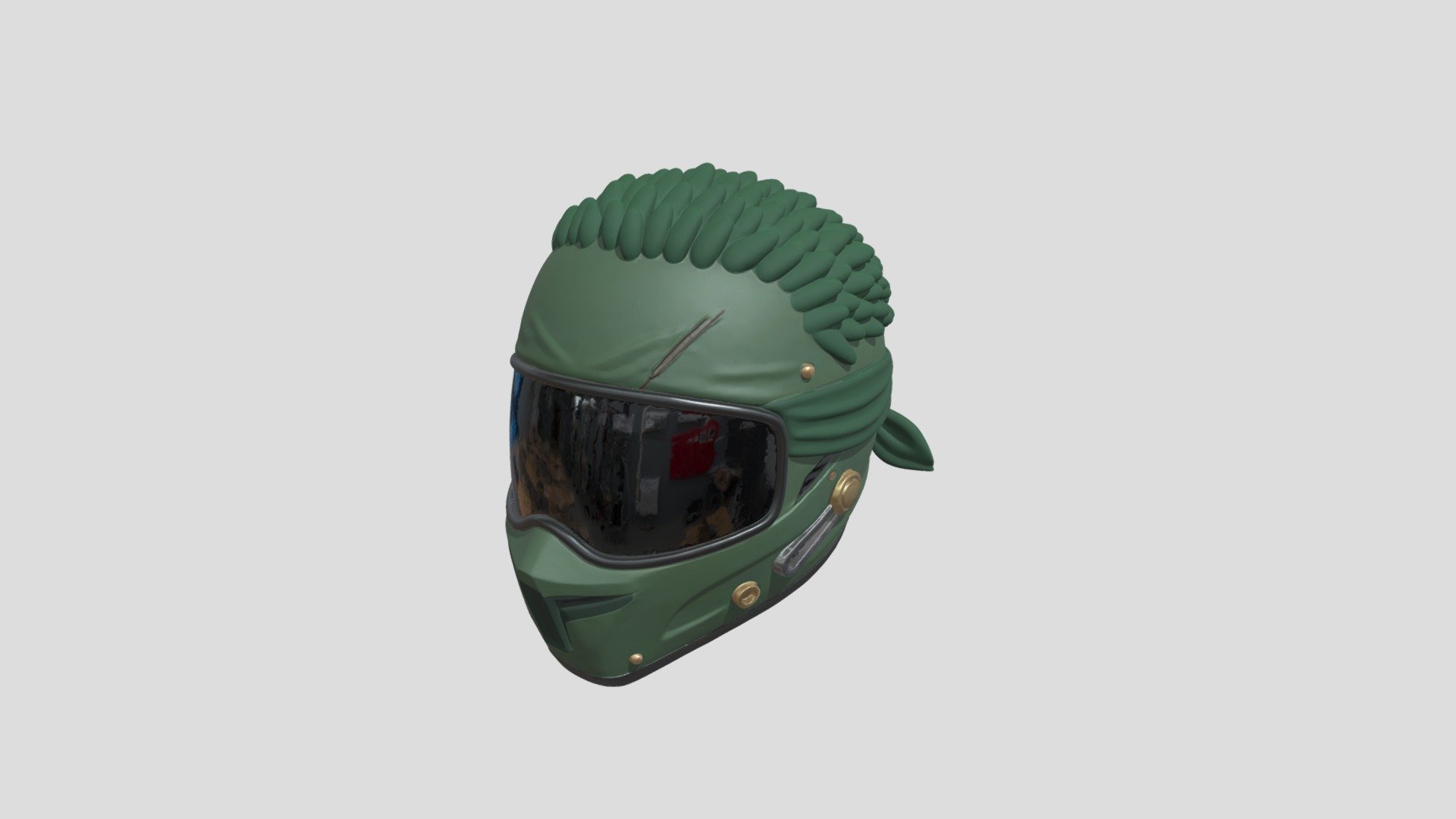 ZORO Helmet - Download Free 3D model by Sanskar3d (@blazeofglory710 ...