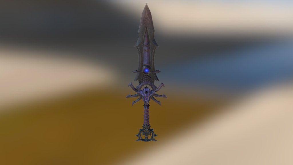 Twilight Hammer Weapon - 3D model by Mikal Carter (@mugetsudragon ...