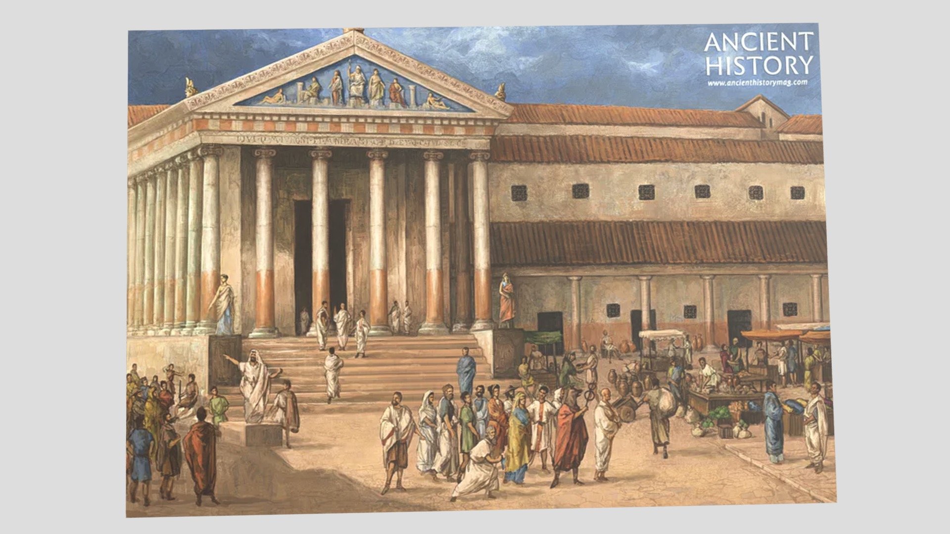 Community in Ancient Rome - 3D model by bbluesynchro [2255d28] - Sketchfab