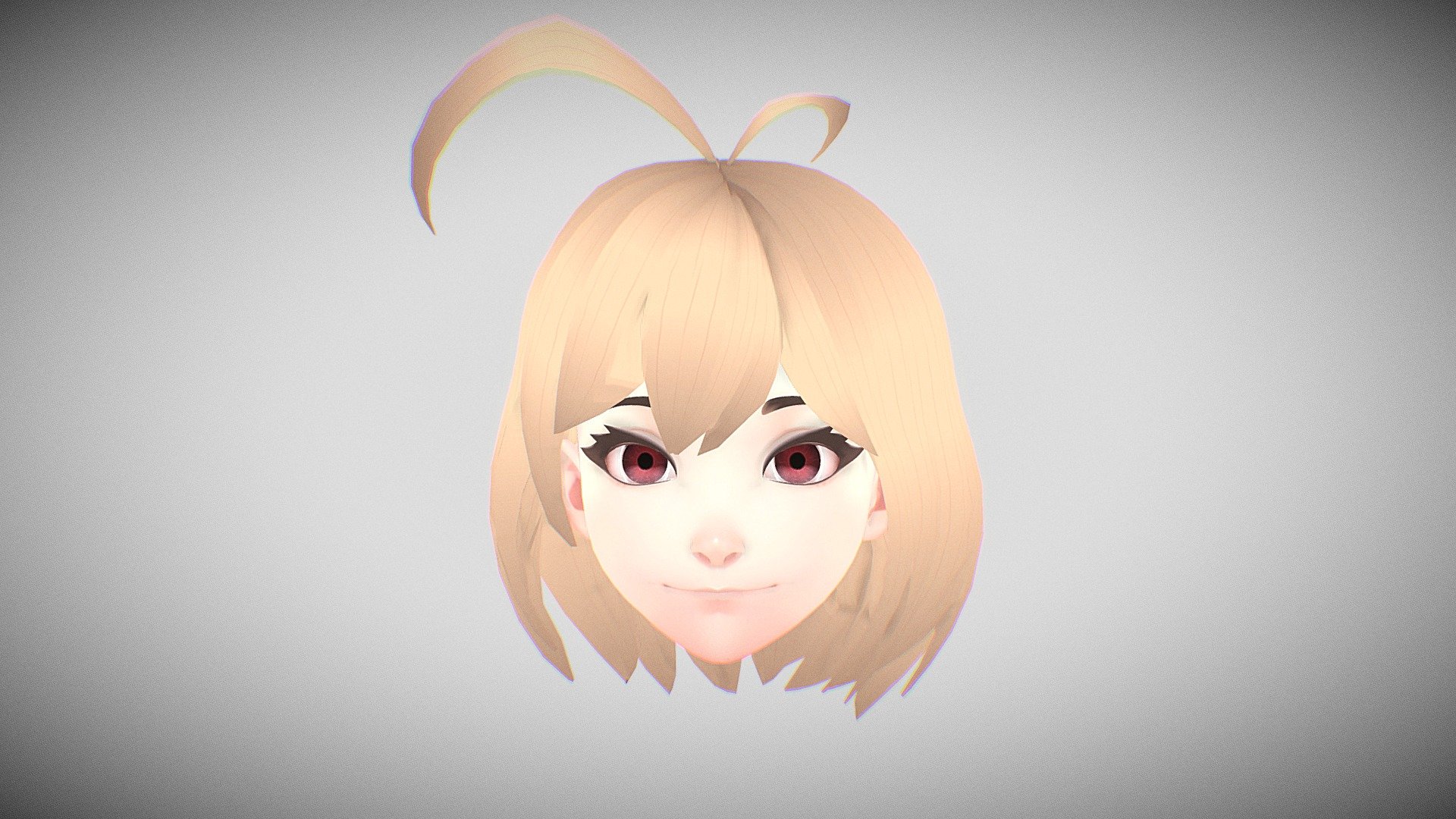 Doll Ramen Arkit Facial Rig Test Download Free 3d Model By Chambersu1996 225607a Sketchfab 