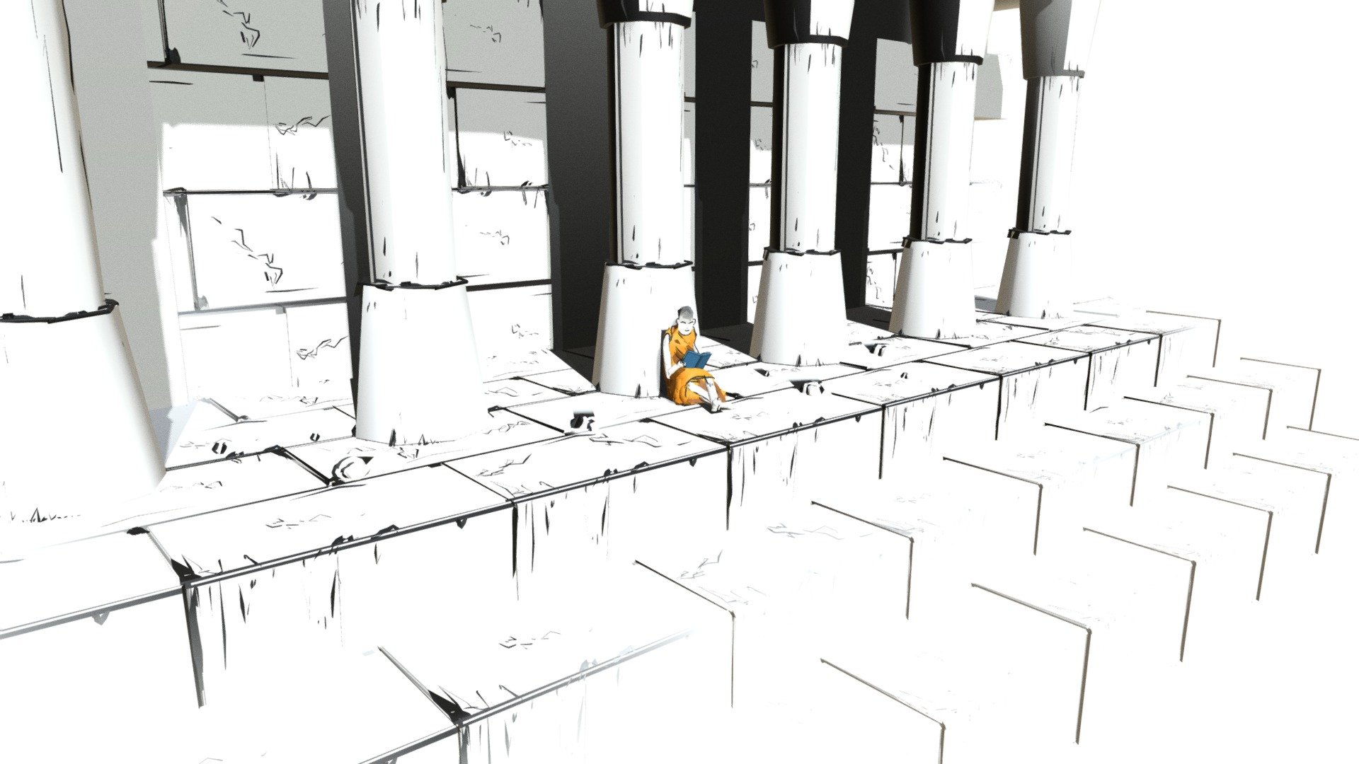 Tranquil - 3D model by Martinity [22565b7] - Sketchfab