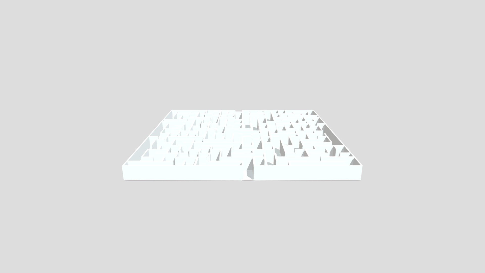 Maze - Download Free 3D model by meow11 (@ehidna075) [225670c] - Sketchfab
