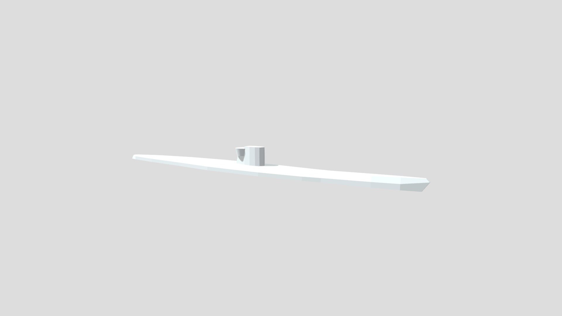 Type VII Submarine - Model for 1/4000 printing - Download Free 3D model ...