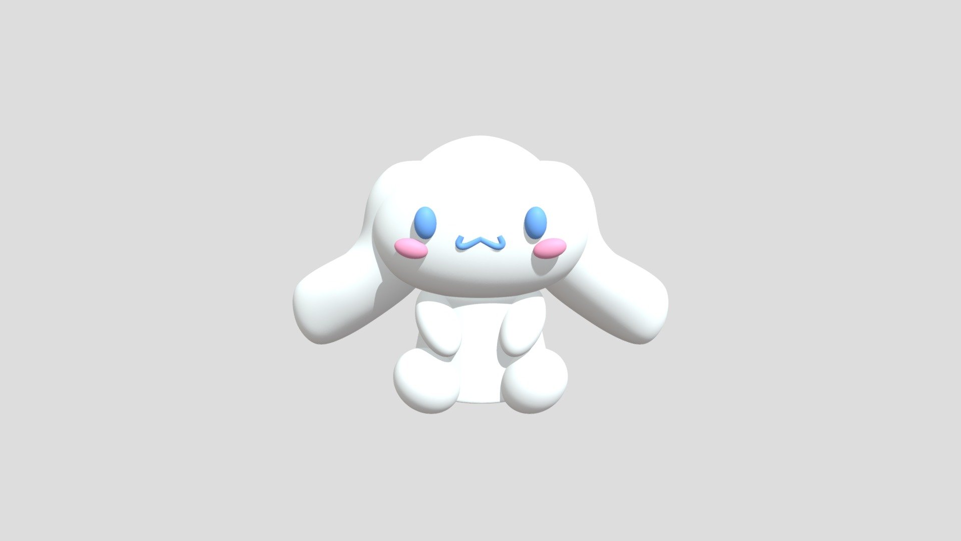 cinnamoroll - 3D model by constancee [2257687] - Sketchfab