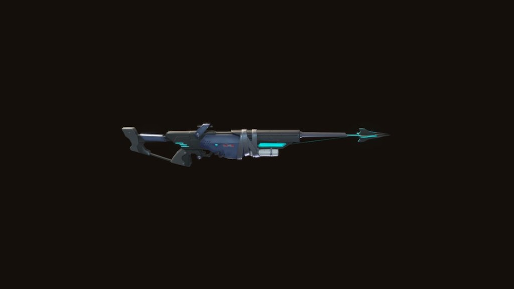 Harpoon gun - 3D model by nora (@lumme) [2257af9] - Sketchfab