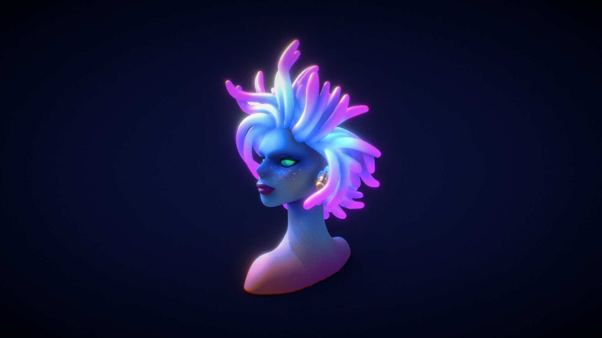 Day 15 of Sculpt January 2019: Hybrid - 3D model by illuminatty ...