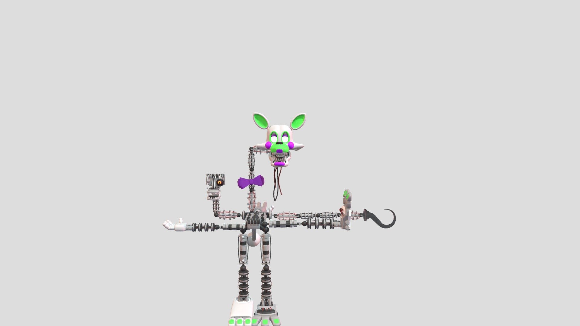 Five Nights At Freddy's 2 Tangle - Download Free 3D model by dwall8611 ...