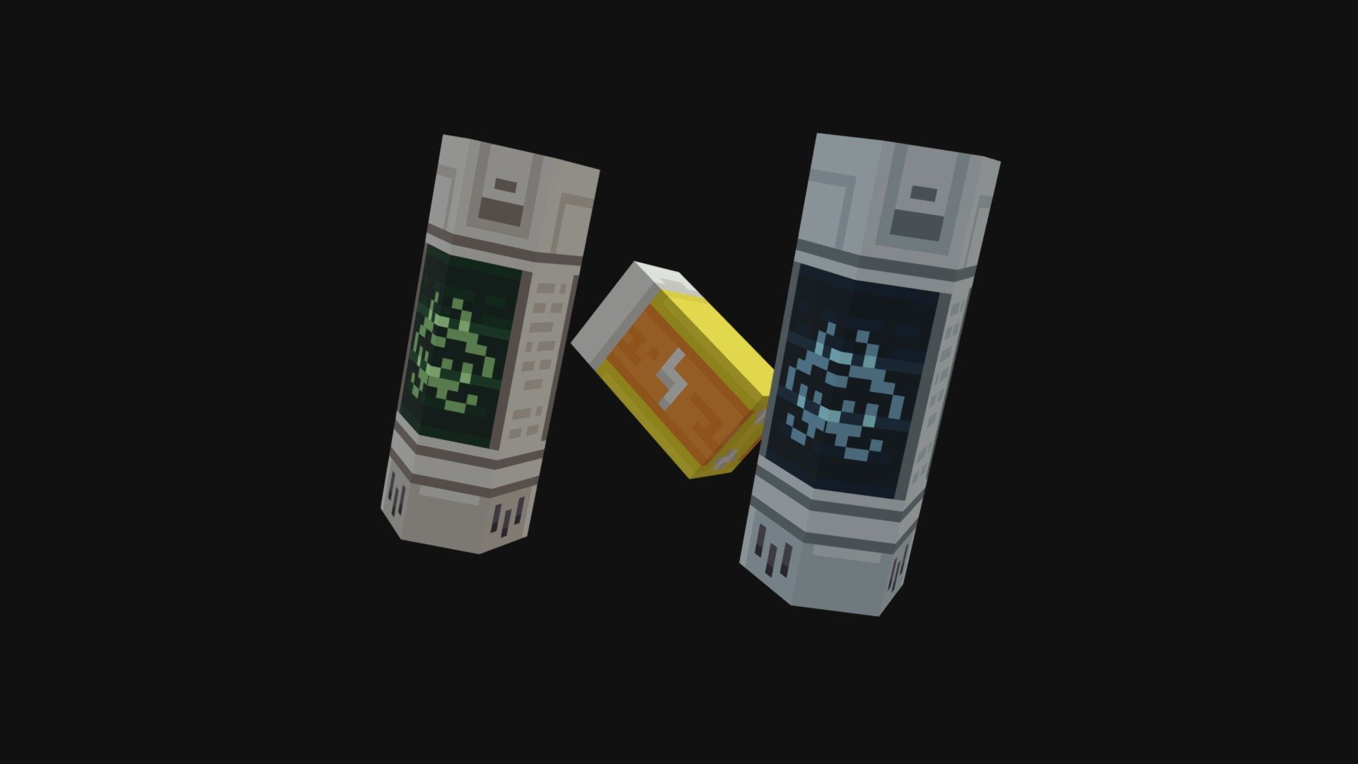 Energy cells - 3D model by Mirage_art [2259d9d] - Sketchfab