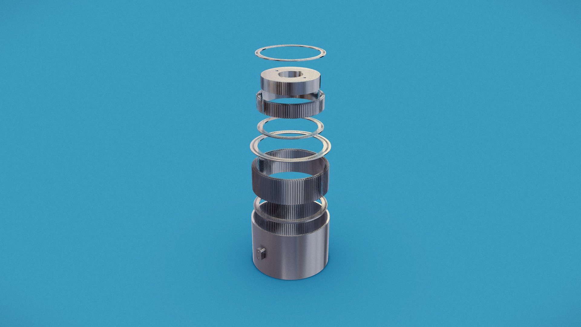 Proiectare 3D ansamblu piese - 3D model by Patrudoizero Design ...