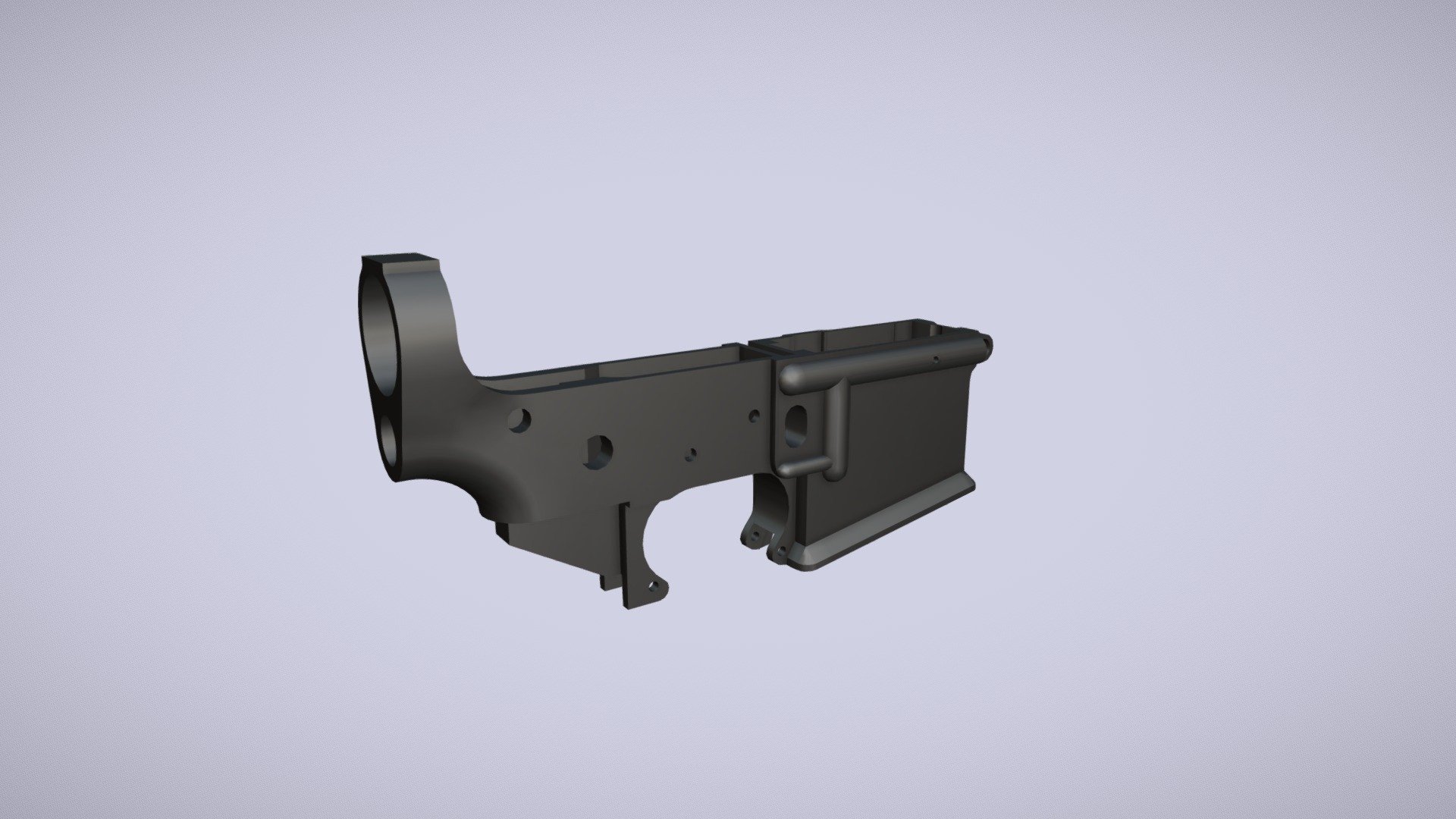 Ar 15 Lower Drawing