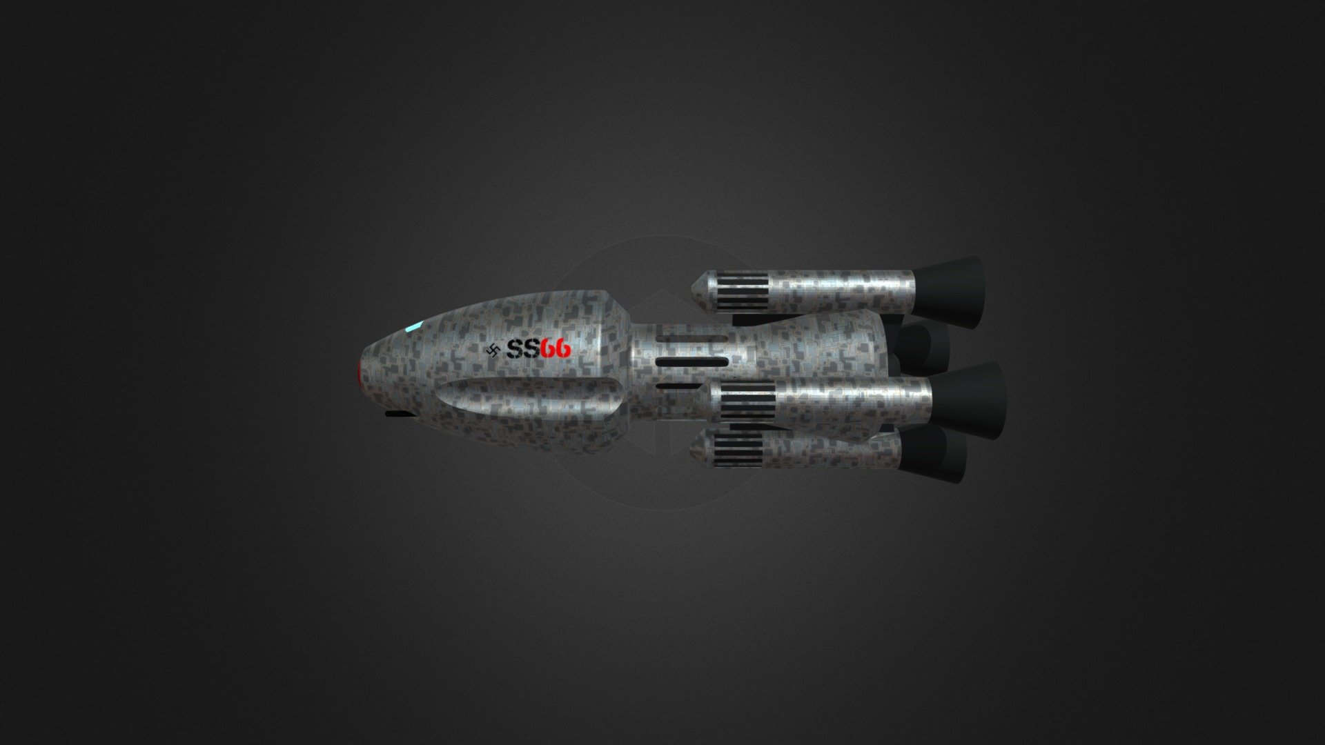 SS66 Weltraum-Zeppelin (nazi-germany space ship) - Download Free 3D ...