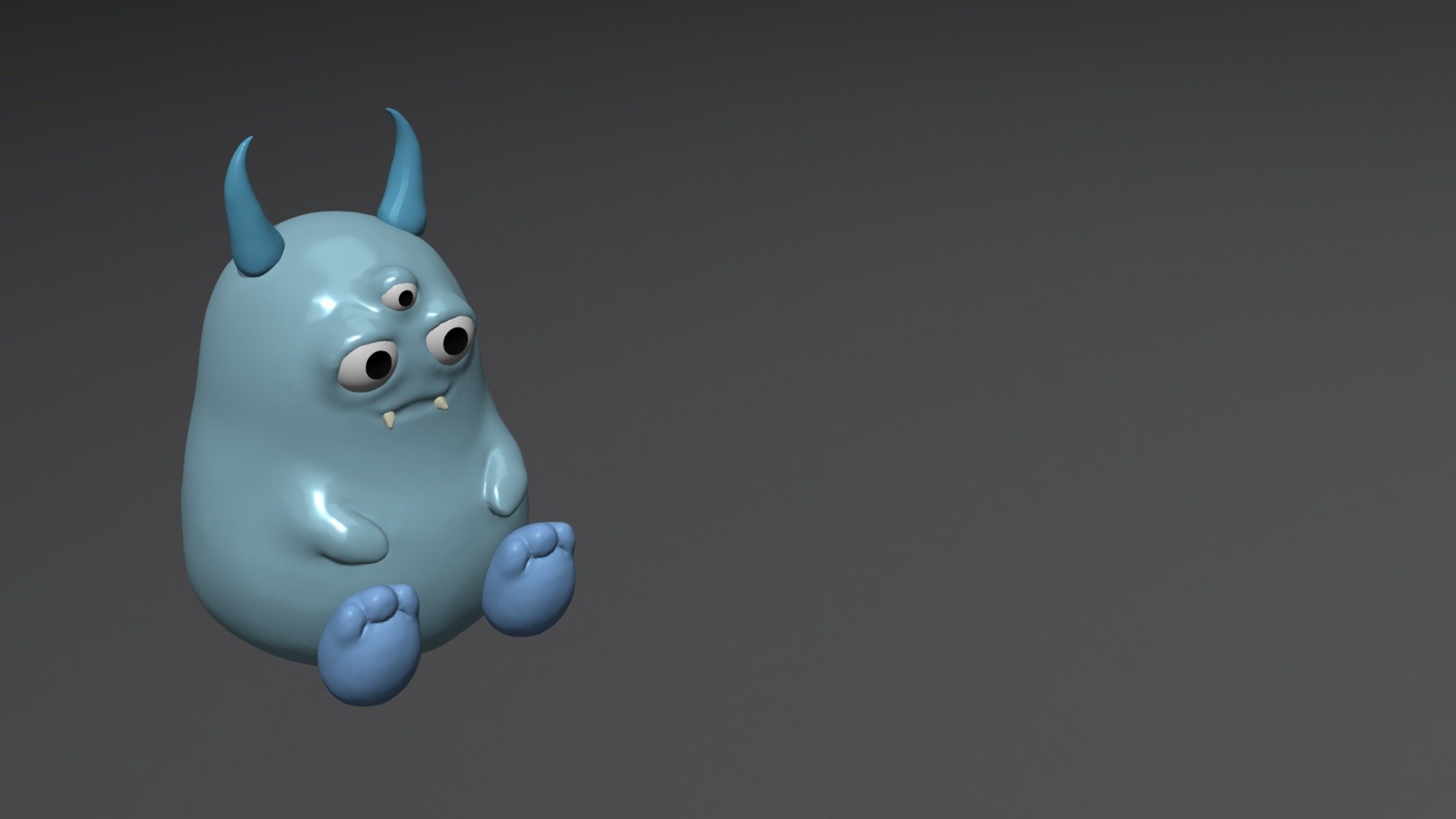 Coso Monster - 3D model by estergosaurio [225e790] - Sketchfab