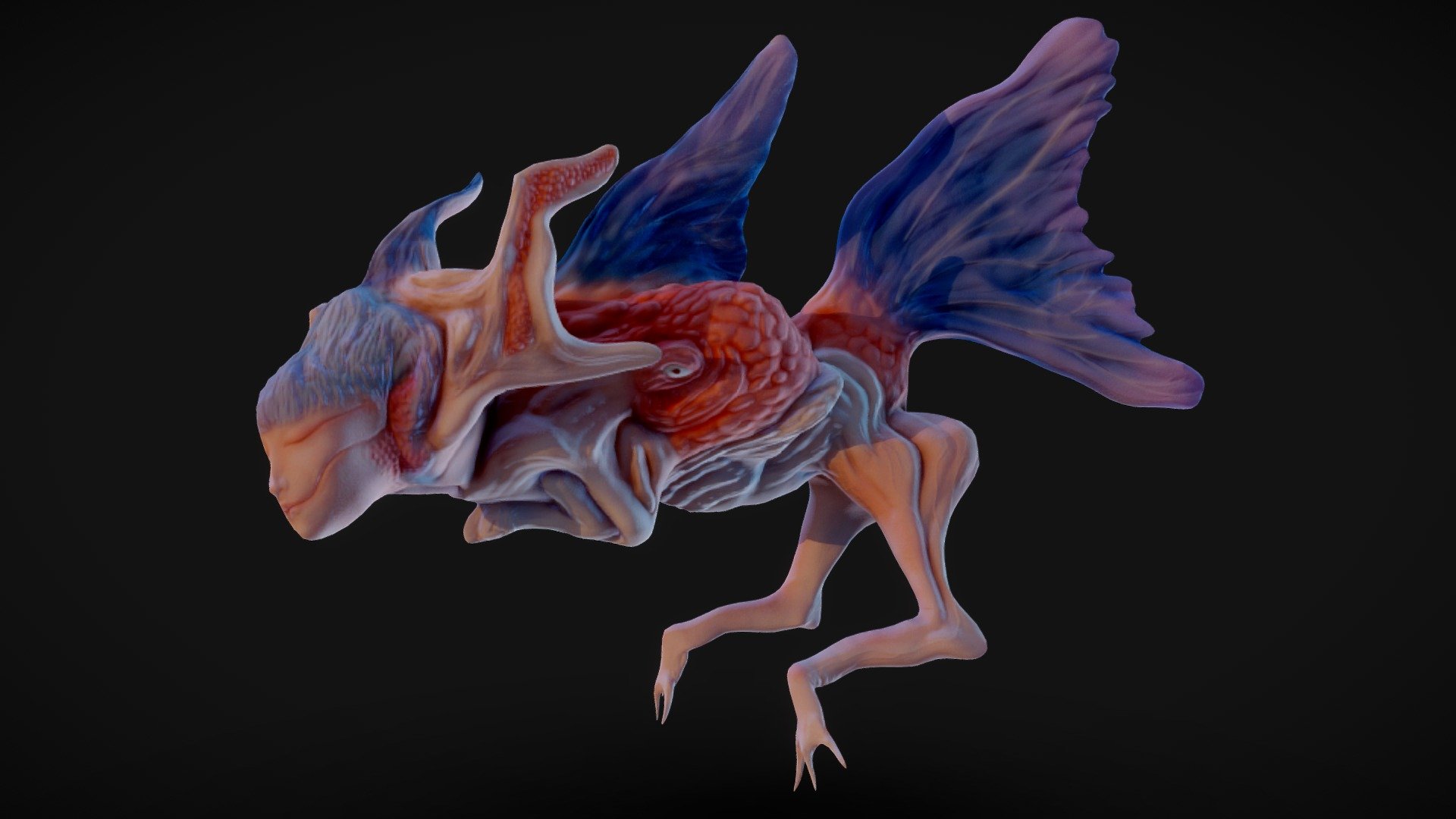 mermaid - 3D model by Umezawa [225ec01] - Sketchfab