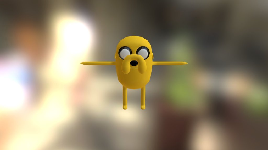 Jake the Dog - 3D model by Derek Brouwer (@mrmugglez) [2260ec2] - Sketchfab
