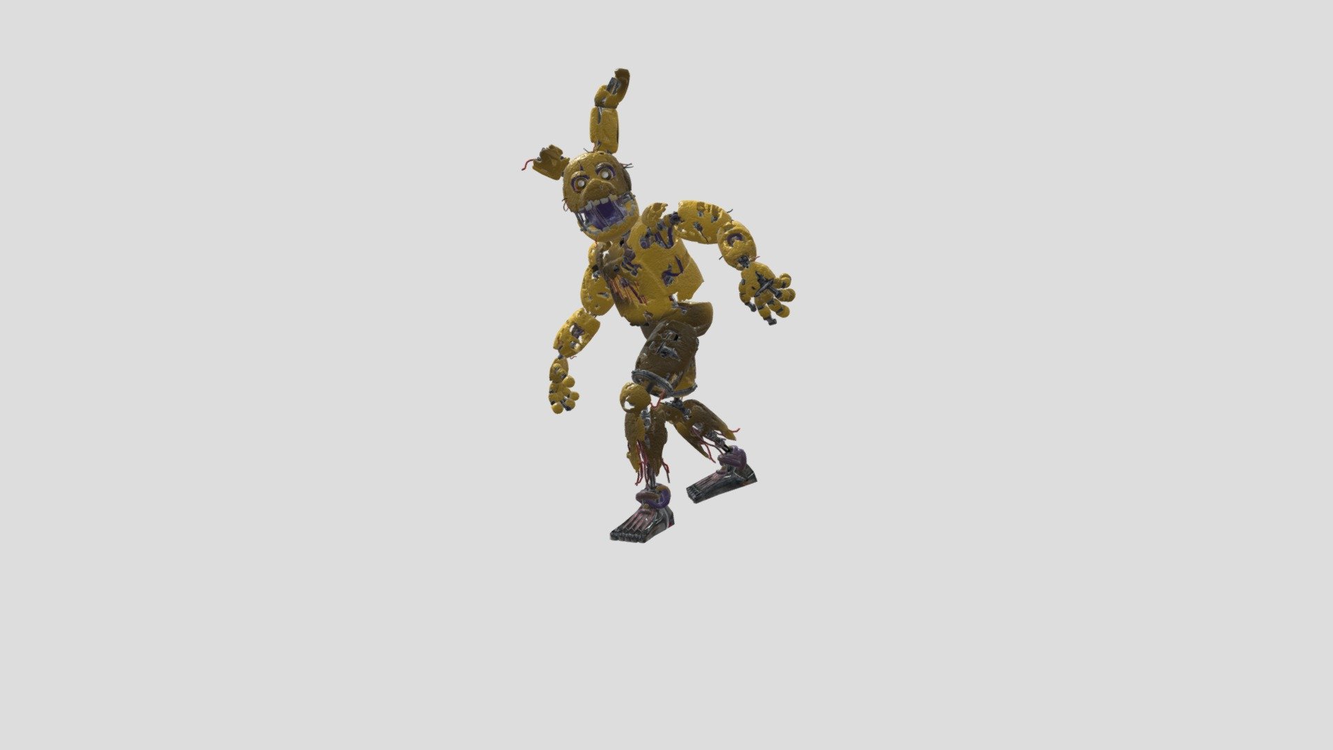 Springtrap_-_F Na F_AR_ Special_ Delivery - Download Free 3D model by ...