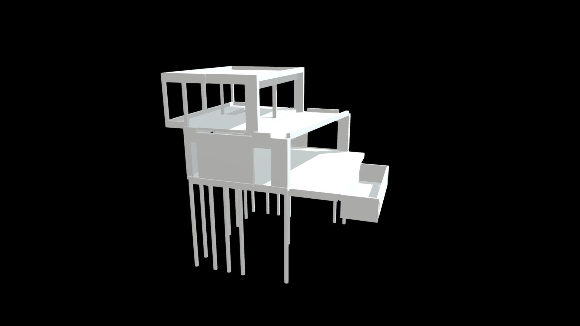 RESIDÊNCIA R&M - Download Free 3D model by mauriciocaberlon [226291f ...
