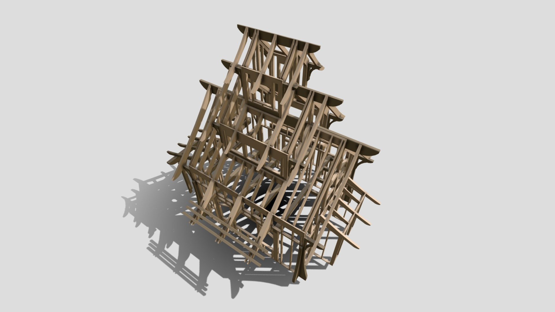 FRAMING MODEL - Buy Royalty Free 3D model by adamleescott [22637fb ...