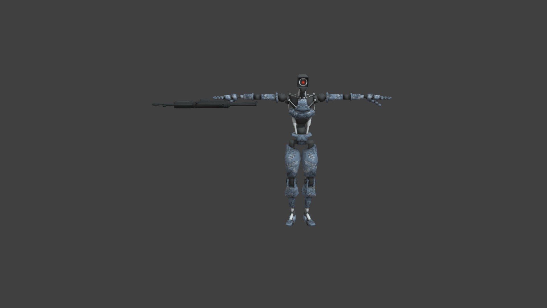 Military Droid (Mobile) - 3D model by Angelo Ruiz Venturini ...