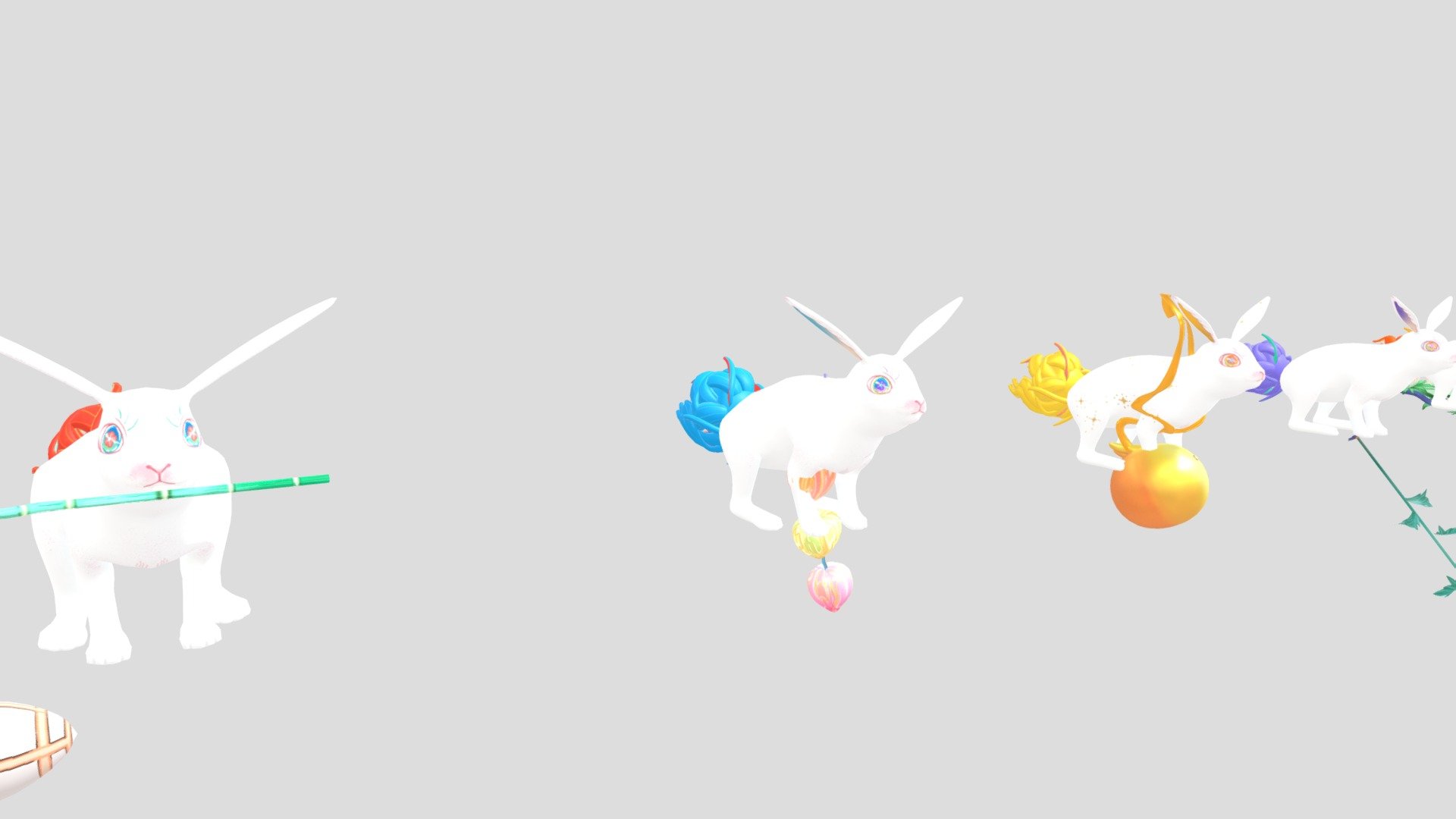 Rabbit - 3D model by jestieer2 [22667ab] - Sketchfab