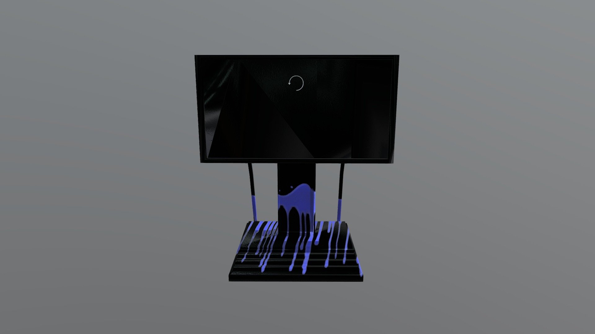 Broken Pc Monitor. - Download Free 3D model by Natboy (@natboy_br ...