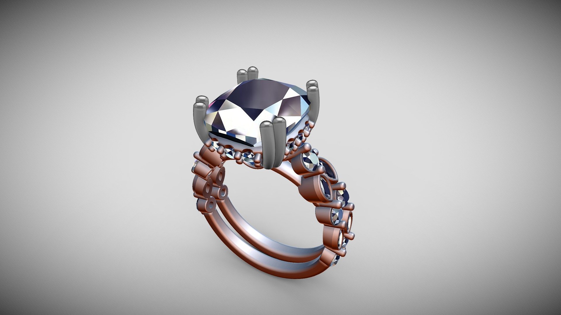 Dolgin ClearyBridal RndMqBnd - Download Free 3D model by CADtrends ...