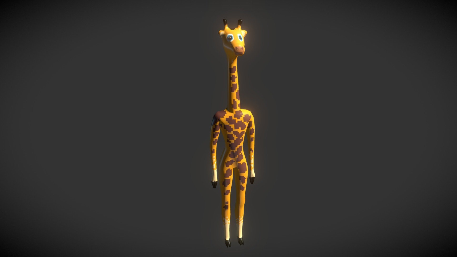 Miss Giraffe - 3D model by bitofgold [2269c8e] - Sketchfab
