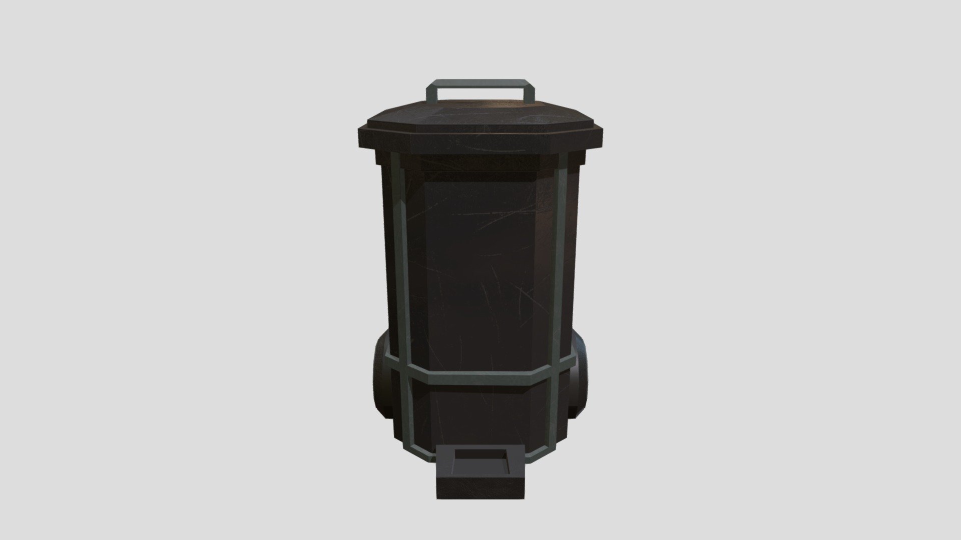 Garbage Bin - 3D model by KodaWowo [226a69c] - Sketchfab