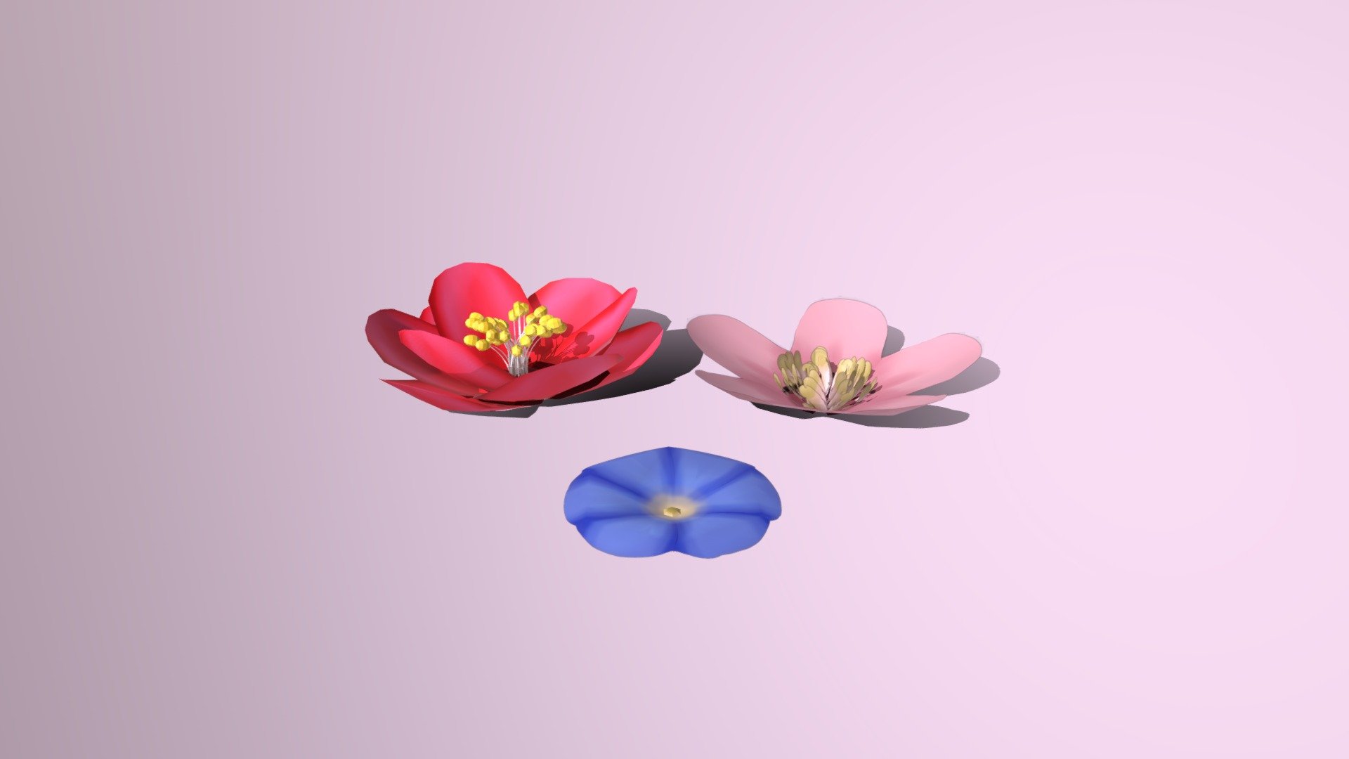 Organics: Flowers - Download Free 3D model by ZoeChuiYan ...