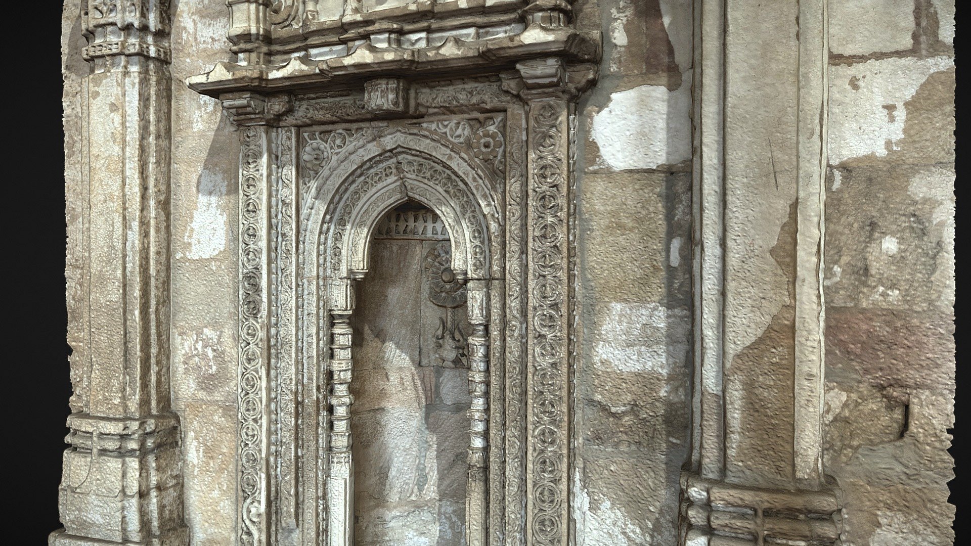 Sarkhej Roza, Ahmedabad, Gujarat. Mihrab - 3D model by Doron Altaratz ...