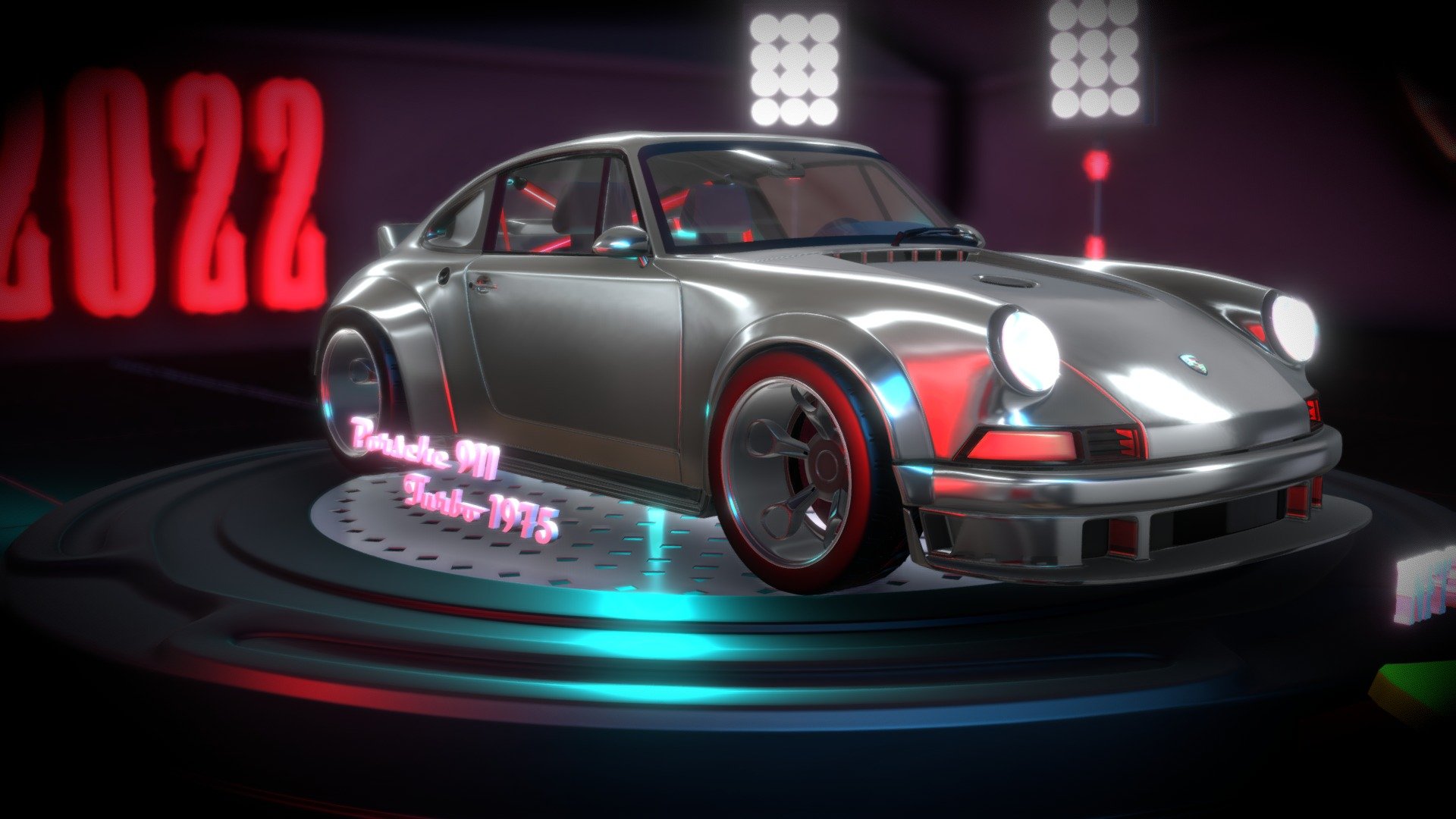 NFT PORSCHE - 3D model by Miky Perera (@Miky_Perera) [226bd75] - Sketchfab