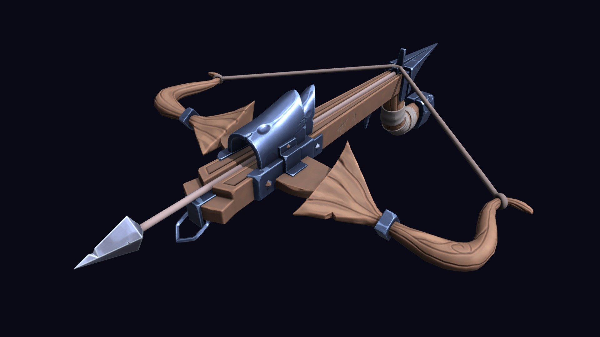 Stylized Creation - Crossbow - 3D model by Elizabet Dabro ...
