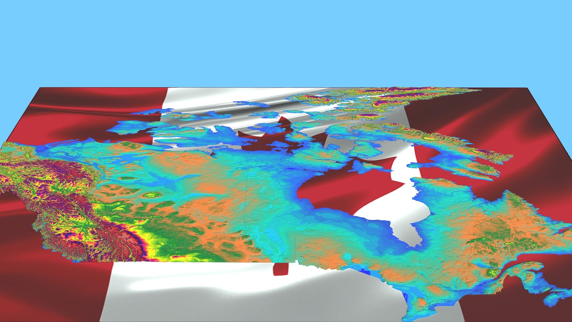 Canada 3D Model - Buy Royalty Free 3D model by LibanCiel [226c71f ...
