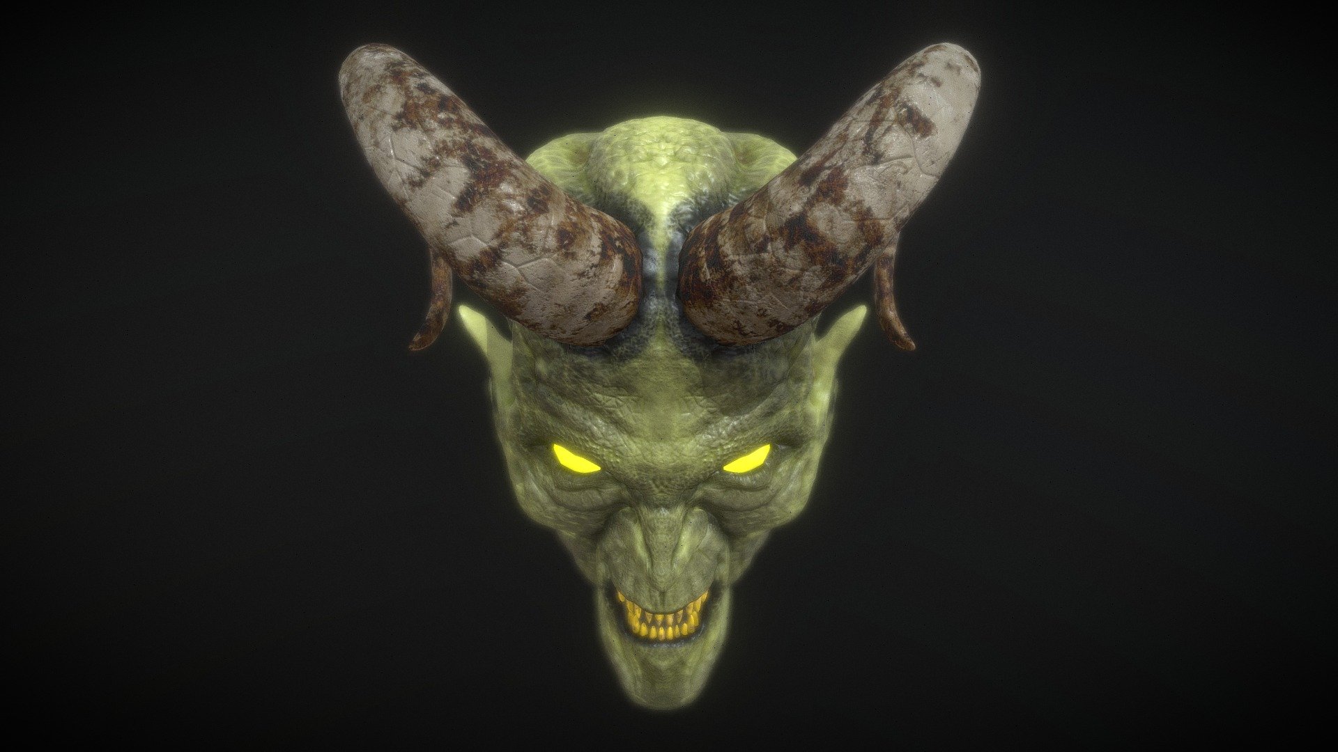 Demon head - Download Free 3D model by Arthefact-Studio (@lubomir ...