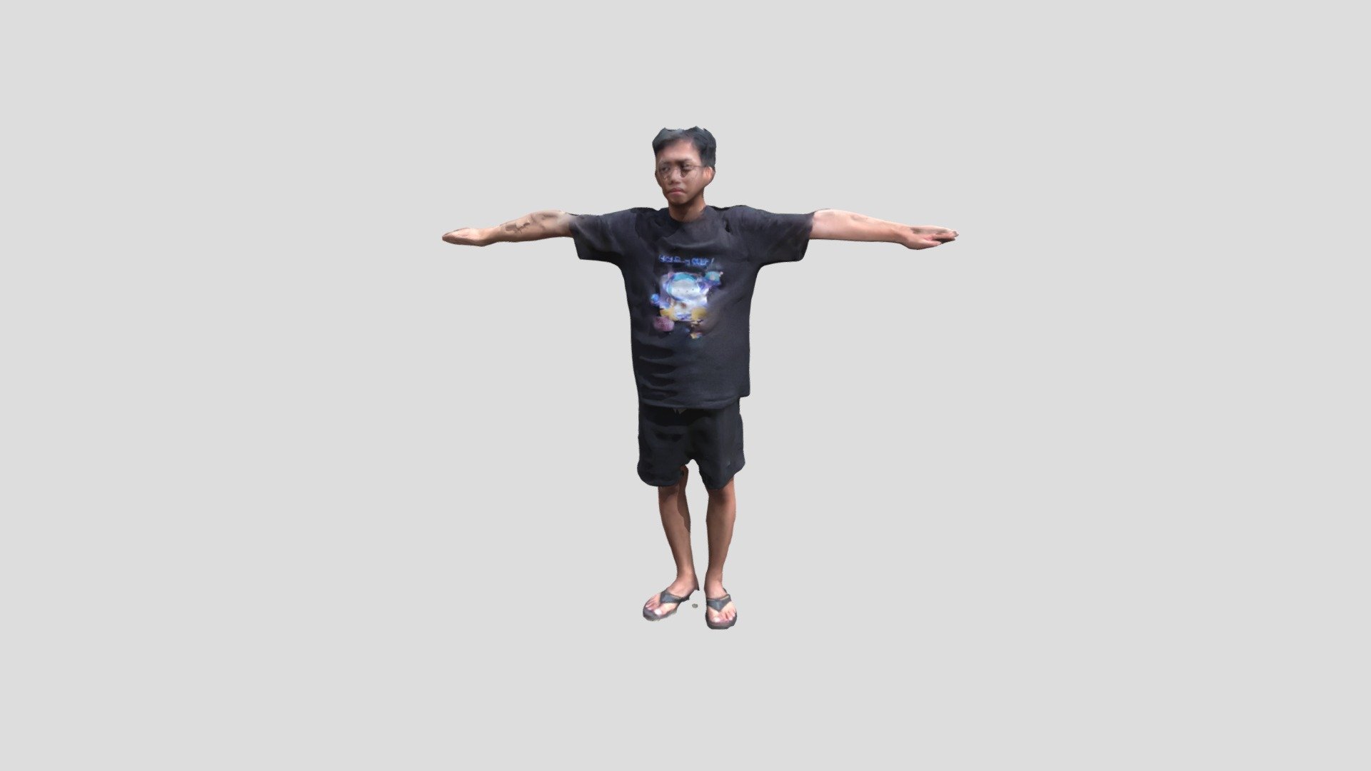 T-POSE LOW POLY - 3D model by aldocedok [226d555] - Sketchfab